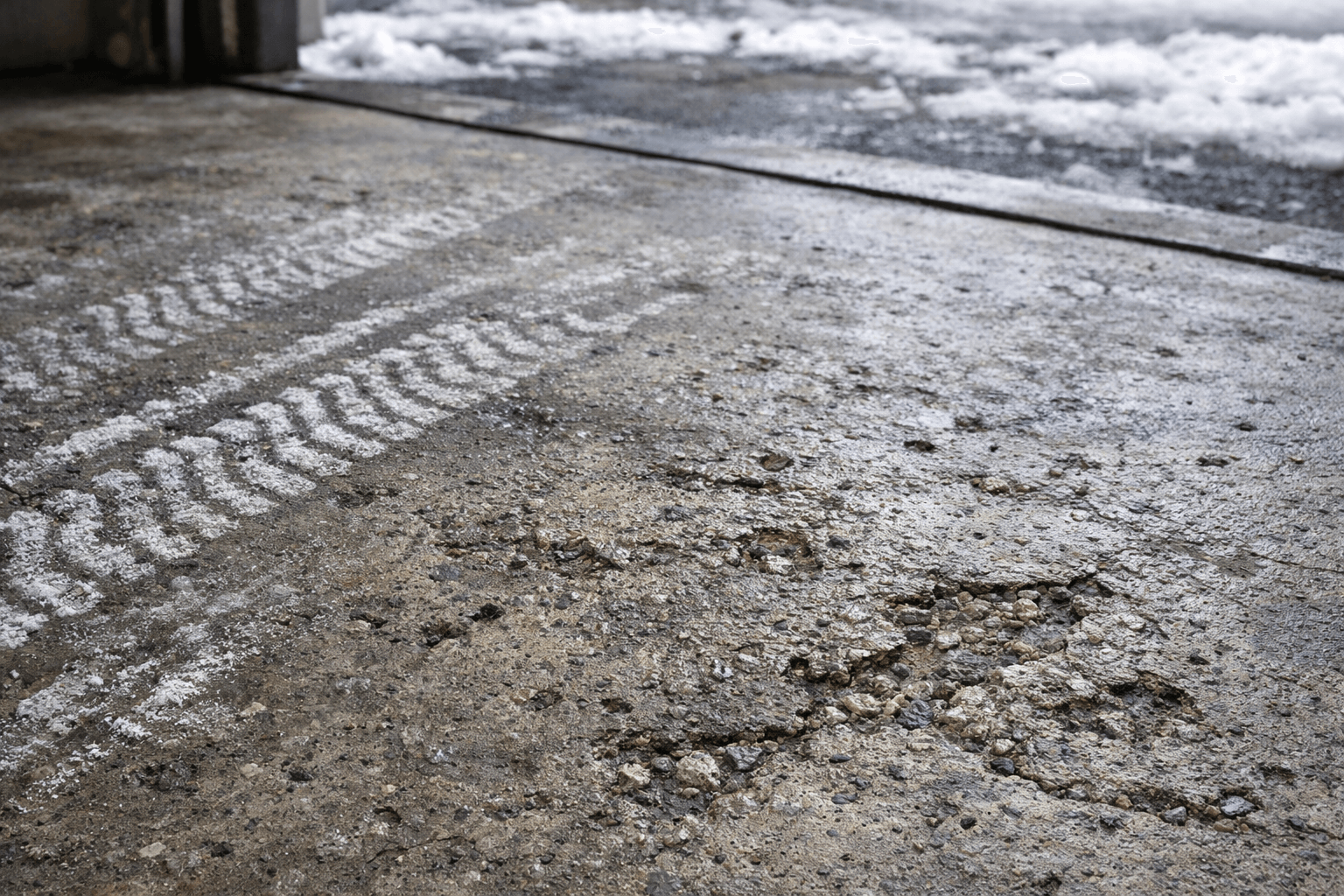 How To Repair Concrete Salt Damage & Pitting » Tuff Industrial Products